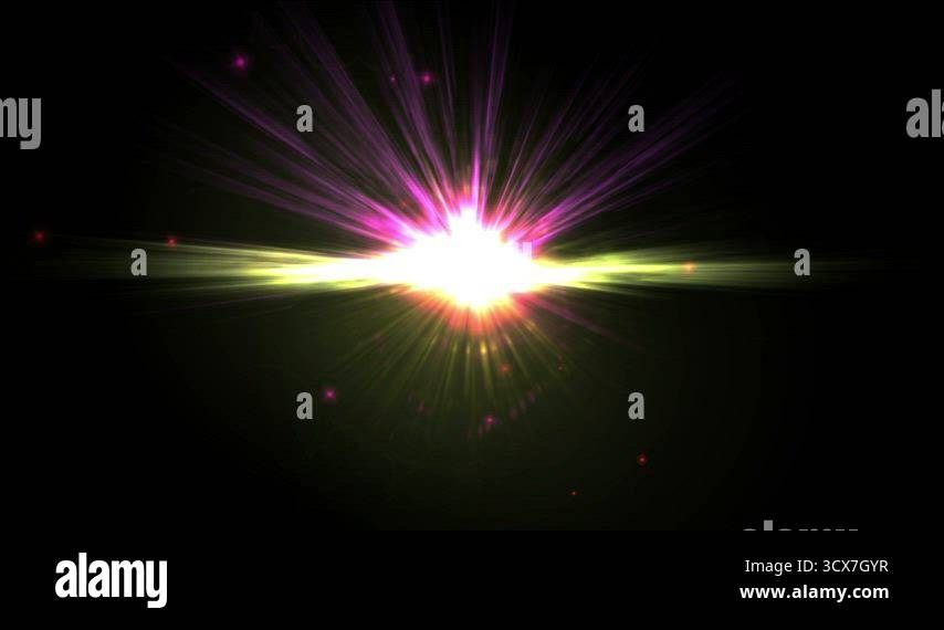 pulse star ray space 4k Stock Video Footage - Alamy