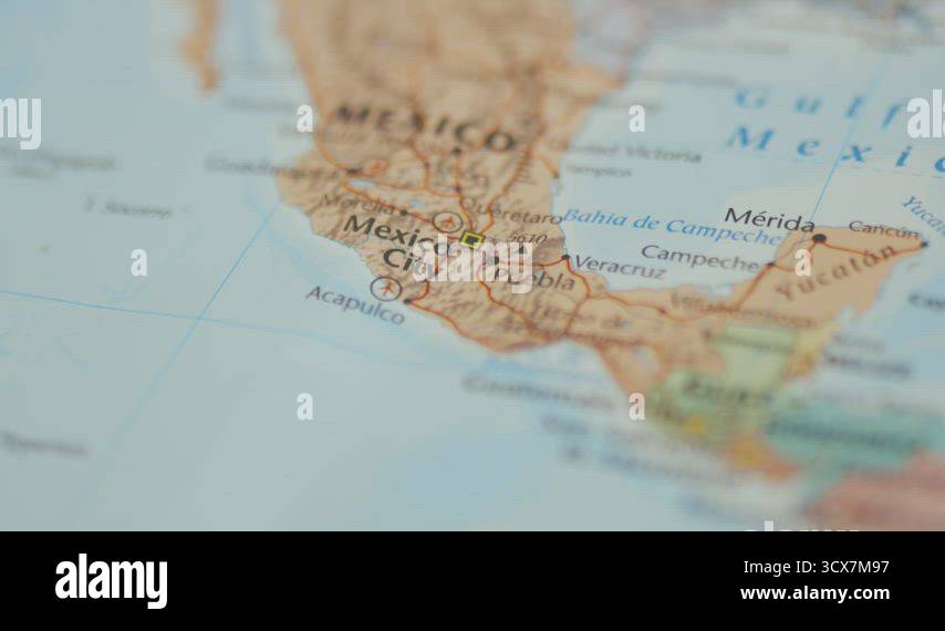 Cuba mexico map Stock Videos & Footage - HD and 4K Video Clips - Alamy