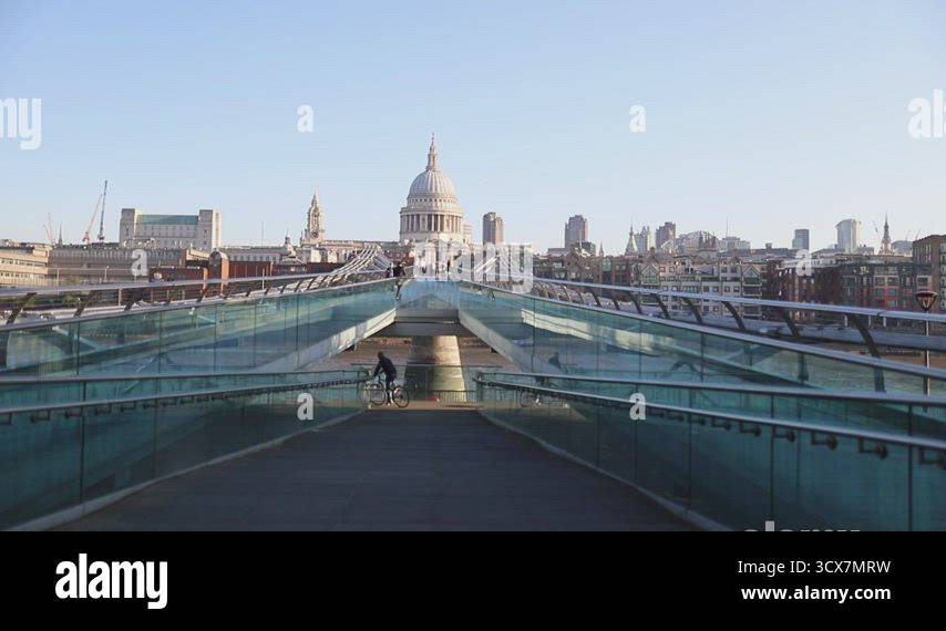 Millennium bridge ramp saint paul Stock Videos & Footage - HD and 4K ...