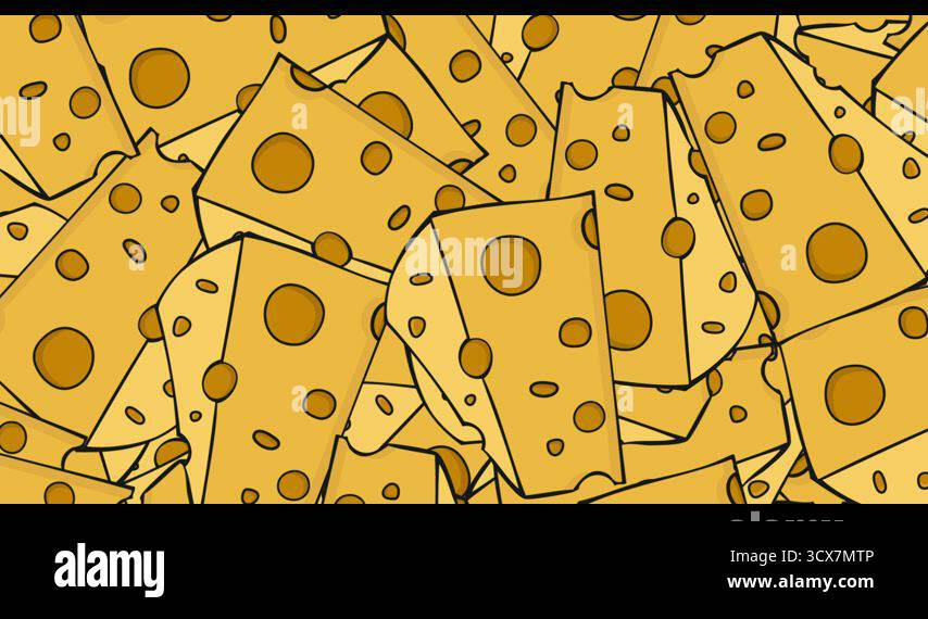 animation - modern motion rotation cheese background Stock Video ...