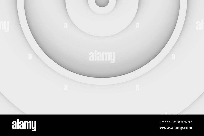 Looping background animation with white concentric circles moving from ...