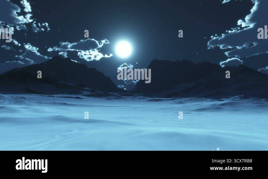 Snow mountain moon Stock Videos & Footage - HD and 4K Video Clips - Alamy