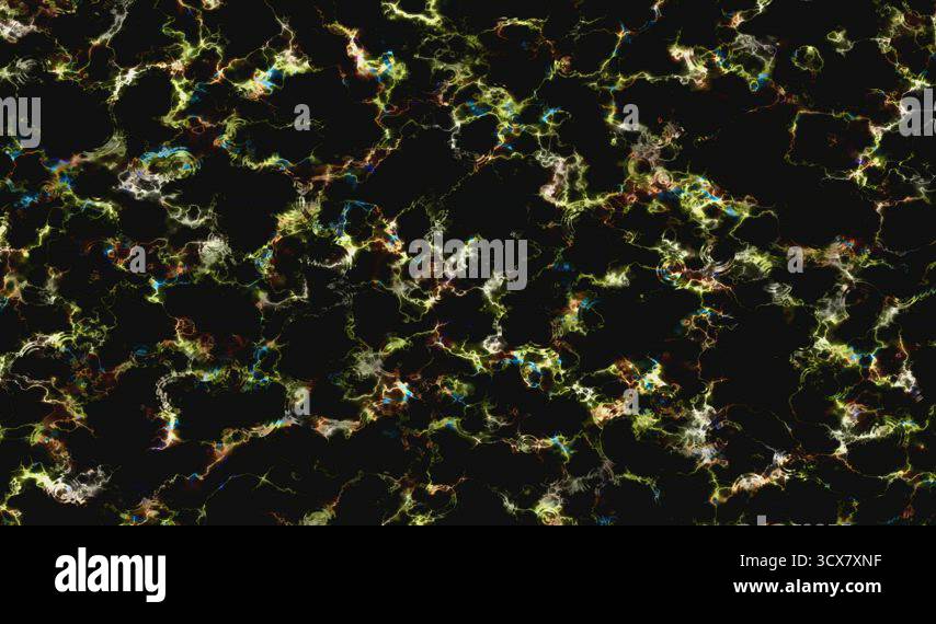 4K rain drop on lime gold thunderbolt break out glow luxury mineral ...