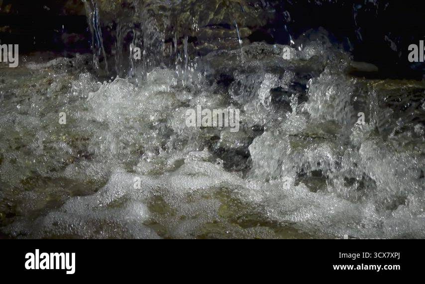 Blue Hen Falls, Cuyahoga Valley National Park. Ohio USA Stock Video ...