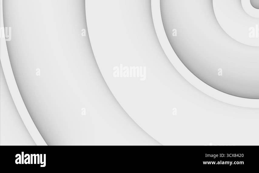 Looping background animation with white concentric circles moving from ...