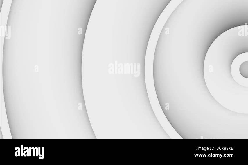 Looping background animation with white concentric circles moving from ...