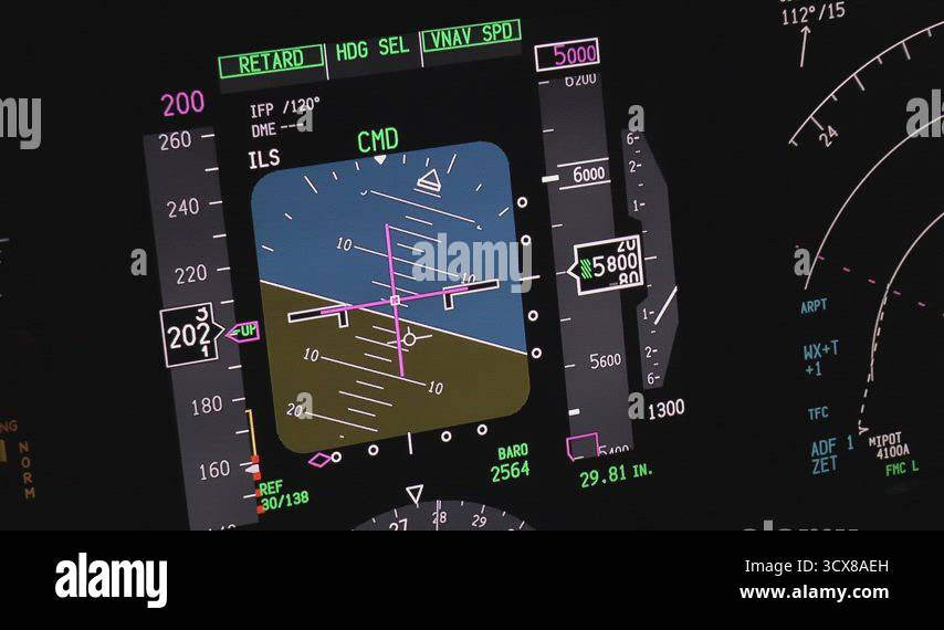 Primary flight display airliner Stock Videos & Footage - HD and 4K ...