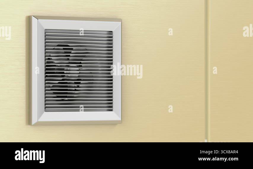 Spinning exhaust fan Stock Video Footage - Alamy