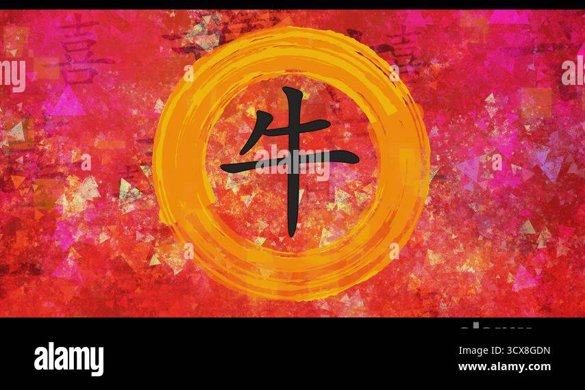 Ox chinese zodiac in calligraphy Stock Videos & Footage - HD and 4K ...