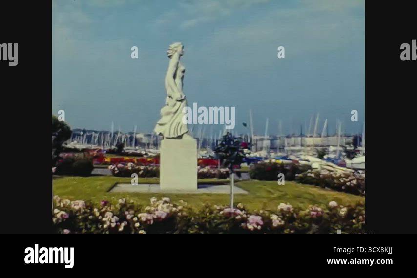 Switzerland 1975, Geneva Danube view 3 Stock Video Footage - Alamy