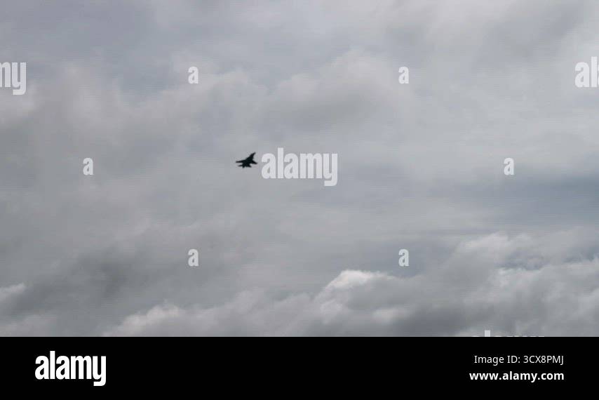 Fighter plane making barrel-roll Stock Video Footage - Alamy