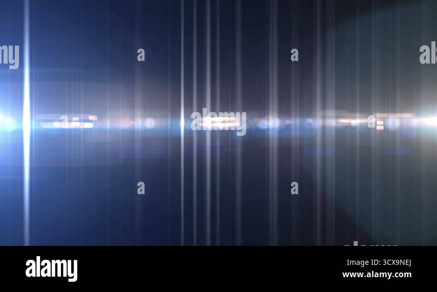 light ray particle color in space Stock Video Footage - Alamy