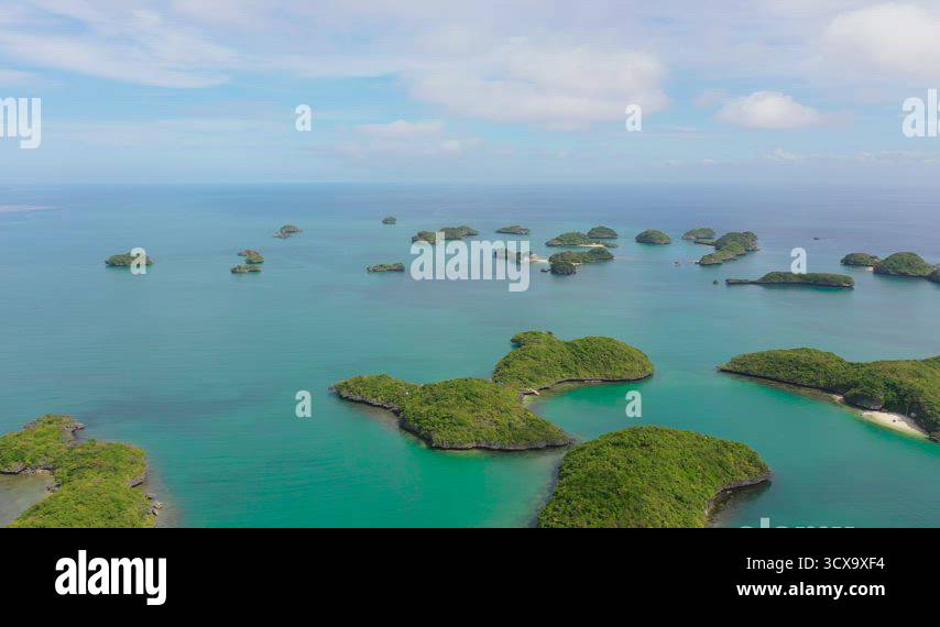 Hundred Islands National Park, Pangasinan, Philippines Stock Video ...