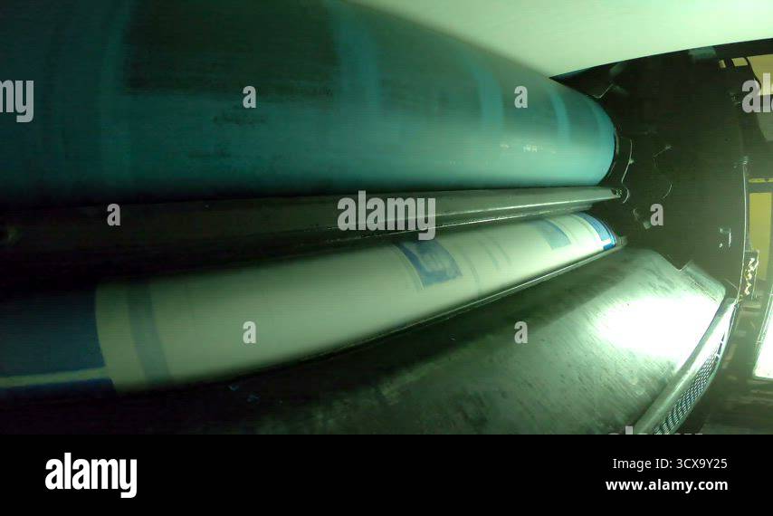 Printing machine, hit set speed roto offset print press, newspaper and ...