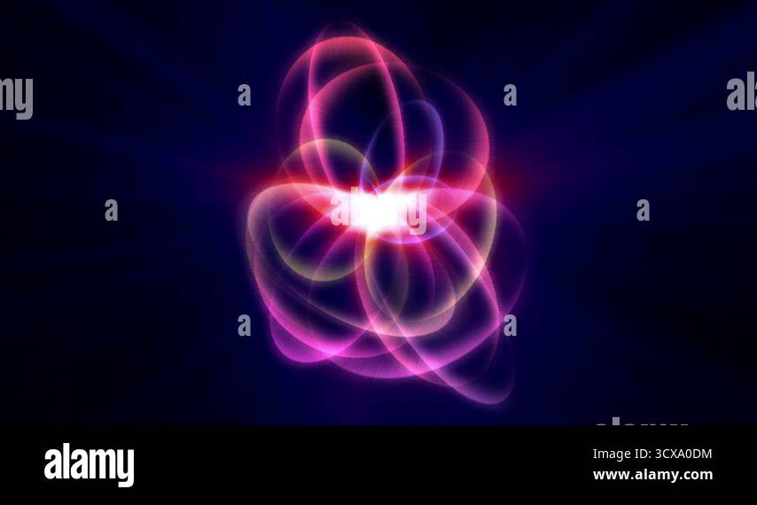 atom energy ray light 4k Stock Video Footage - Alamy