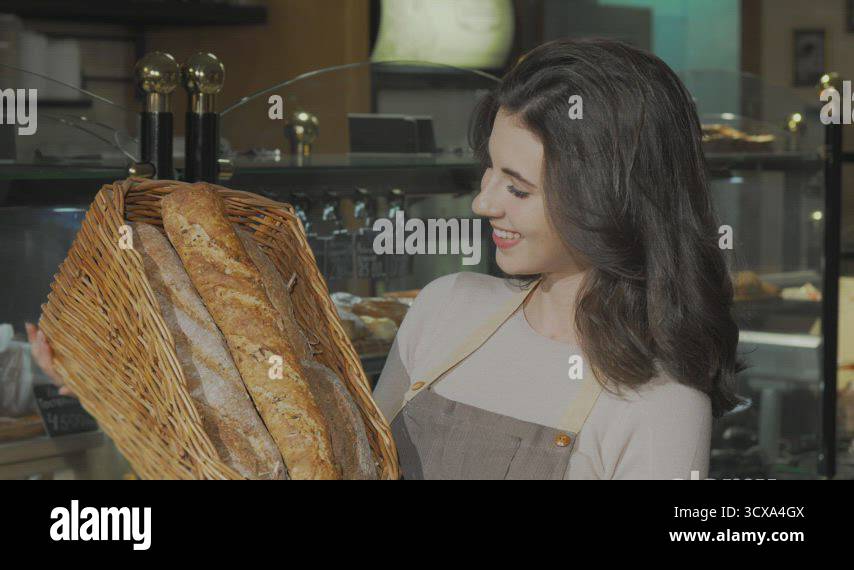 Beautiful female baker fresh Stock Videos & Footage - HD and 4K Video ...