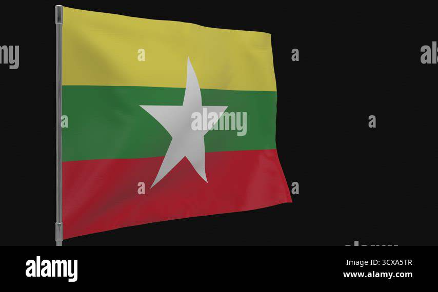 Burma flag Stock Videos & Footage - HD and 4K Video Clips - Alamy