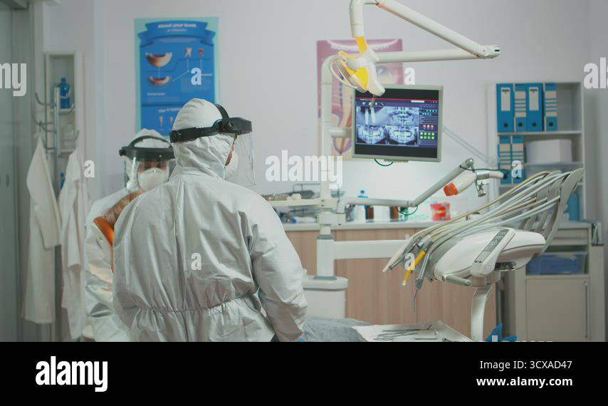 Dentist face shield working in Stock Videos & Footage - HD and 4K Video ...