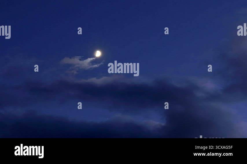 Clouds moving fast moon shining Stock Videos & Footage - HD and 4K ...