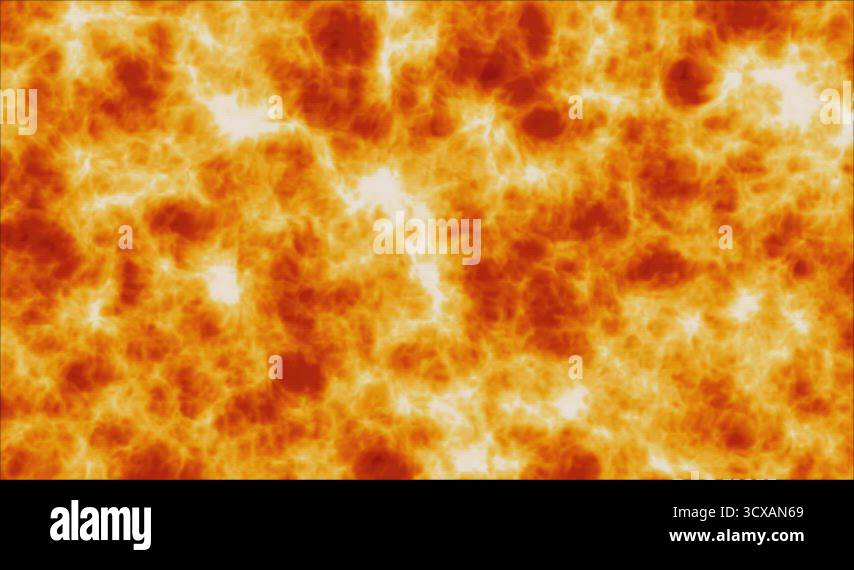 lava magma dark flame ray red and orange color surface fast flow ...