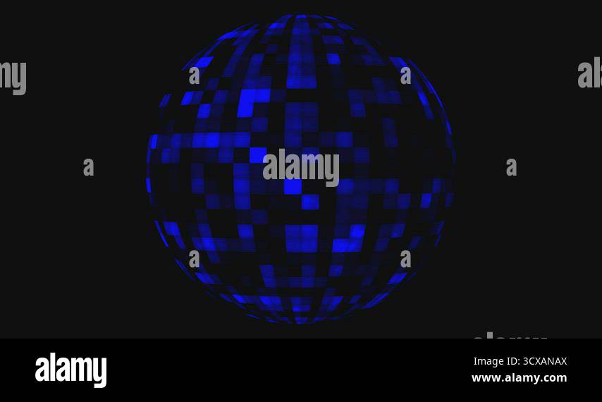 sphere ball visualization wave technology digital surface background ...