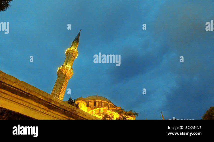 Exterior view of Sehzade Camii or the Prince Mosque built by Suleiman ...