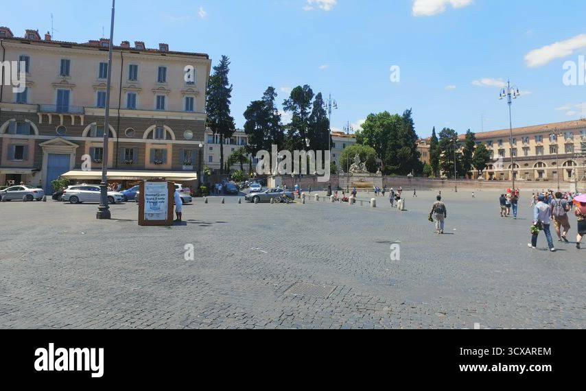 Panoramic view famous piazza Stock Videos & Footage - HD and 4K Video ...