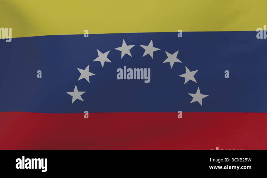 Venezuela waving flag seamless loop animation 4k Stock Video Footage ...