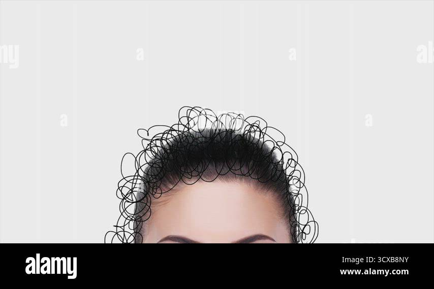 4k hand draw animation of thinking people with and light idea bulb ...