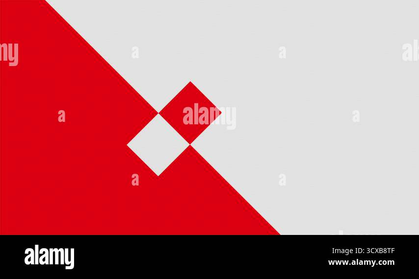 animation of two red rectangle in minimal art motion style Stock Video ...