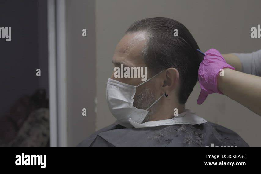Hairdresser combing hair before cutting Stock Videos & Footage - HD and ...