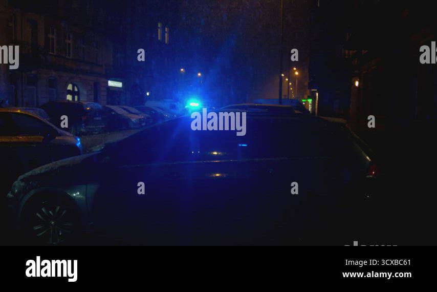 Police car with visual warning lights Stock Videos & Footage - HD and ...