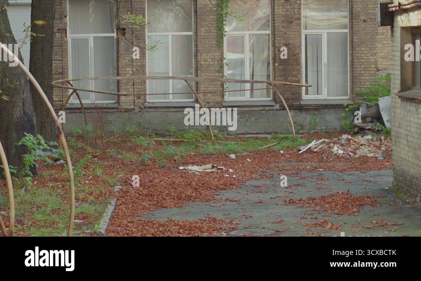 Homeless man pushing shopping cart with board need money Stock Video ...