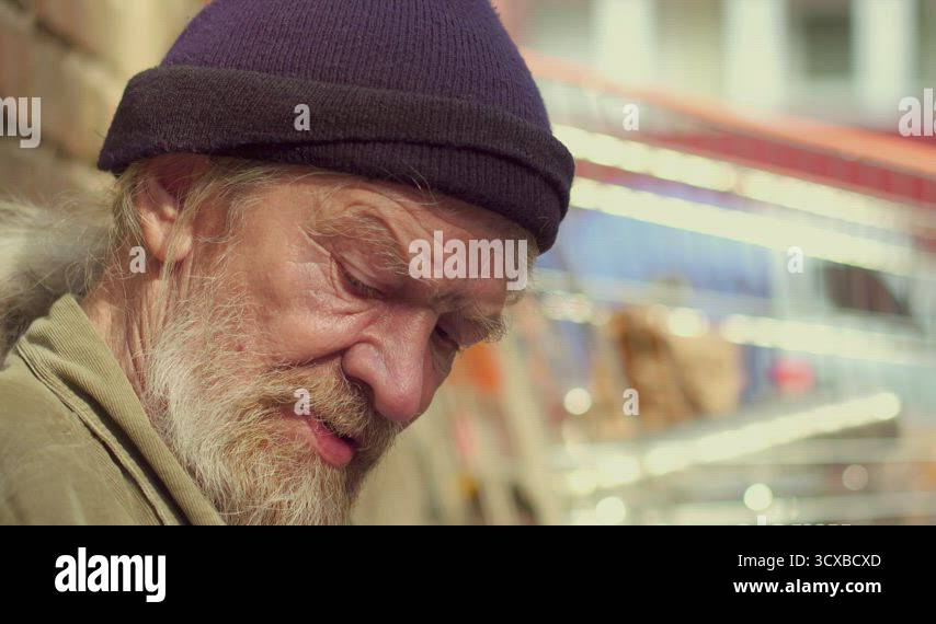 Side view homeless man eating Stock Videos & Footage - HD and 4K Video ...