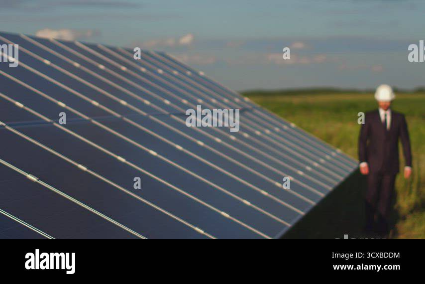 Solar energy station satisfied business Stock Videos & Footage - HD and ...