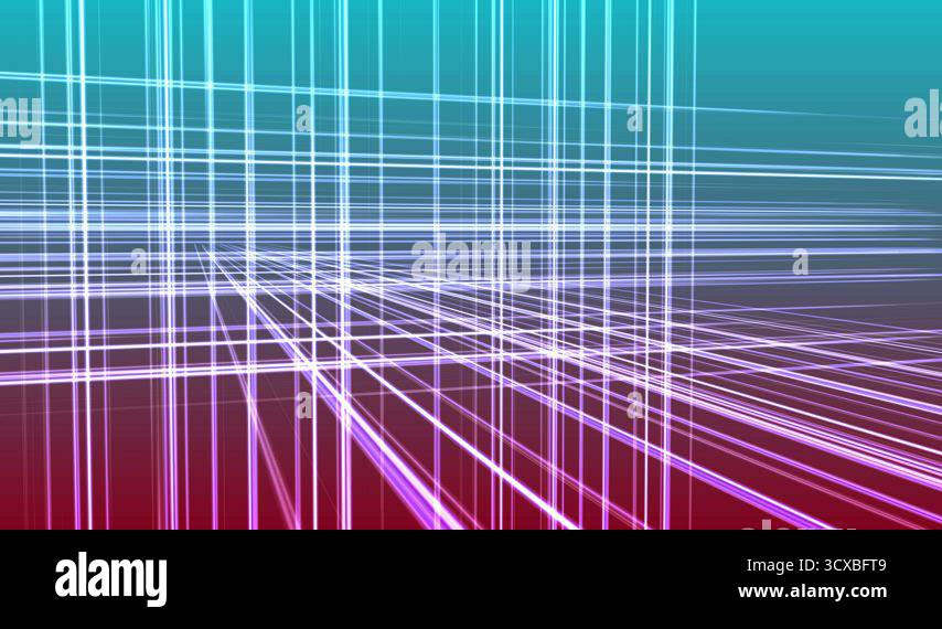 3d geometry line in space 4k Stock Video Footage - Alamy