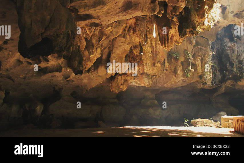 Cave entrance in Kampong Trach 4k Stock Video Footage - Alamy