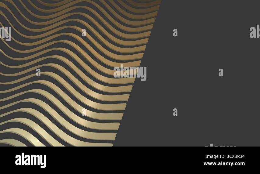 Half Abstract Circular loop background . 3d rendering-a 3d pattern of ...