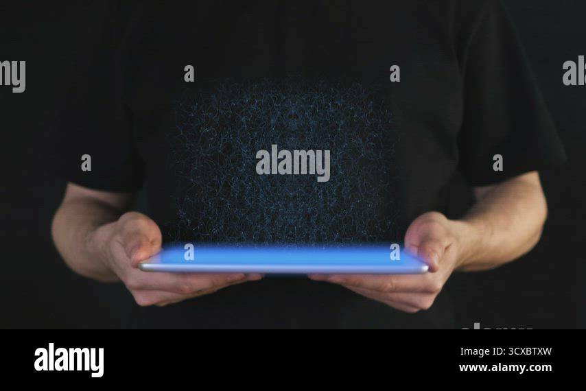 Graph, statistics analysis. Futuristic and technological Hex. Virtual ...