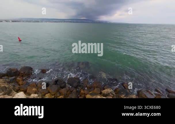 Rainfall over sea dramatic Stock Videos & Footage - HD and 4K Video ...