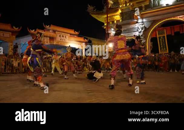 Raja Uda, Penang, Malaysia - Sep 20 2024: The Yingge Dance captivates ...