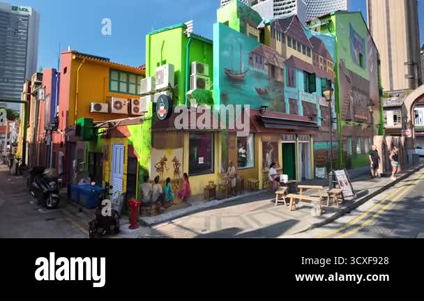 Exterior mural side building Stock Videos & Footage - HD and 4K Video ...