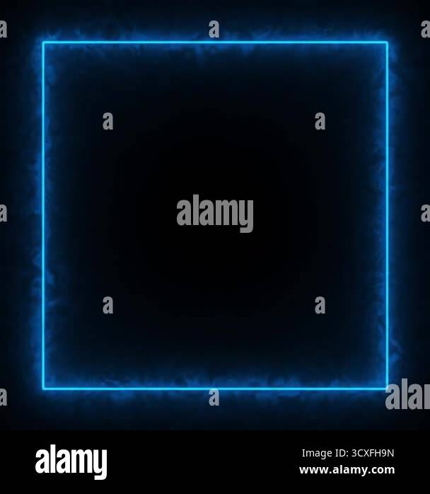 Glowing square frame neon fire Stock Videos & Footage - HD and 4K Video ...