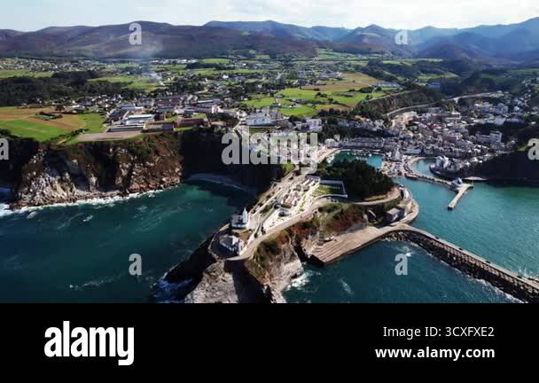 Village view luarca village Stock Videos & Footage - HD and 4K Video ...