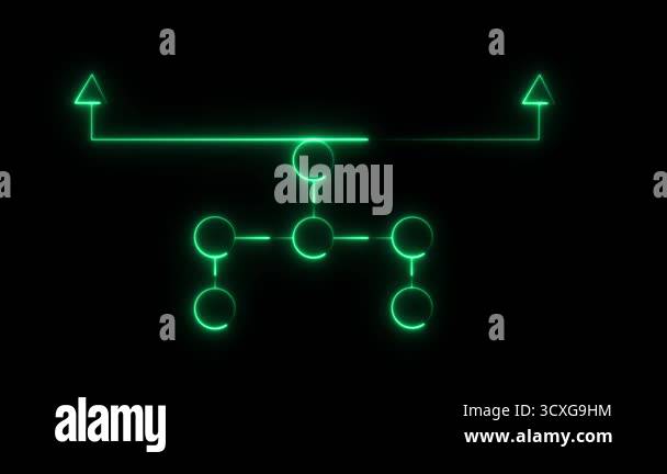 Neon symbol sign lights illustration Stock Videos & Footage - HD and 4K ...
