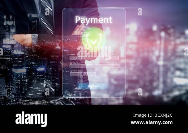 Secure online payment, safe e-commerce transactions, digital payment solutions, online financial ...