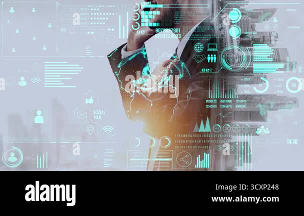 Data center monitoring dashboard visualize network performance ...