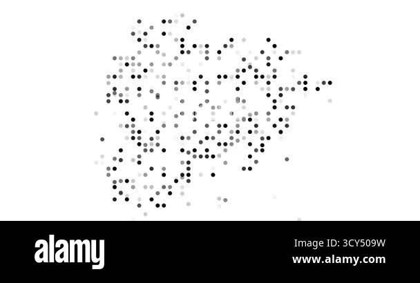 Andorra Territory Visualized Through Circle Motion Stock Video Footage ...