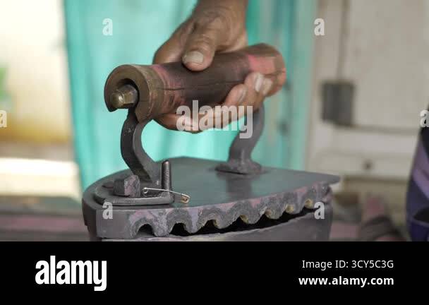 Masterful Hand Crafting - Indian Traditional Cloth Ironing Technique ...