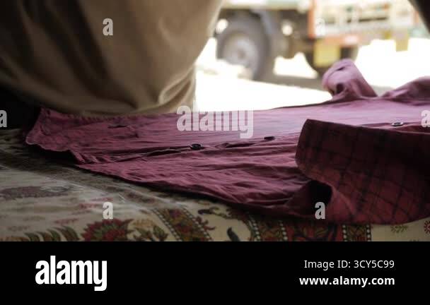 Expertly Ironing Traditional Indian Clothes - Step-by-Step Process ...